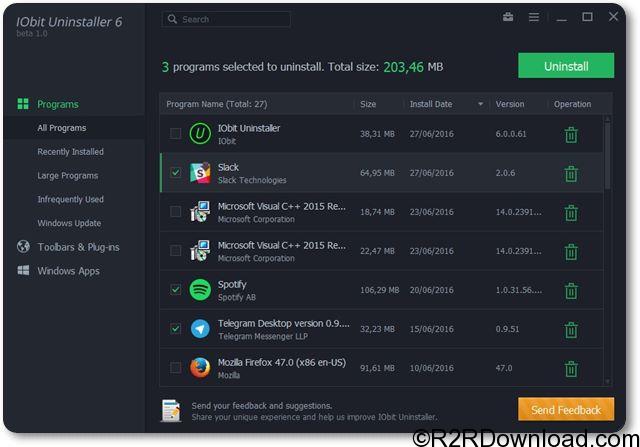 IObit Uninstaller Pro 6.4.0.2118 Free Download | Go AudiO [Official]