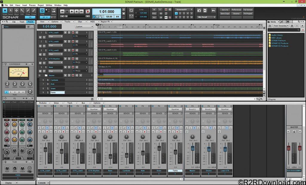 Cakewalk SONAR Platinum 23.6 Free Download | Go AudiO [Official]