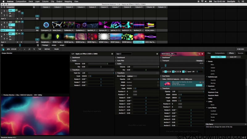 Resolume Arena 6.0.03 Rev 60620 Free Download | Go AudiO [Official]