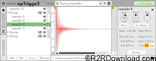 apulSoft apTrigga 3 v3.3.1 Free Download [WIN-OSX] | Go AudiO [Official]