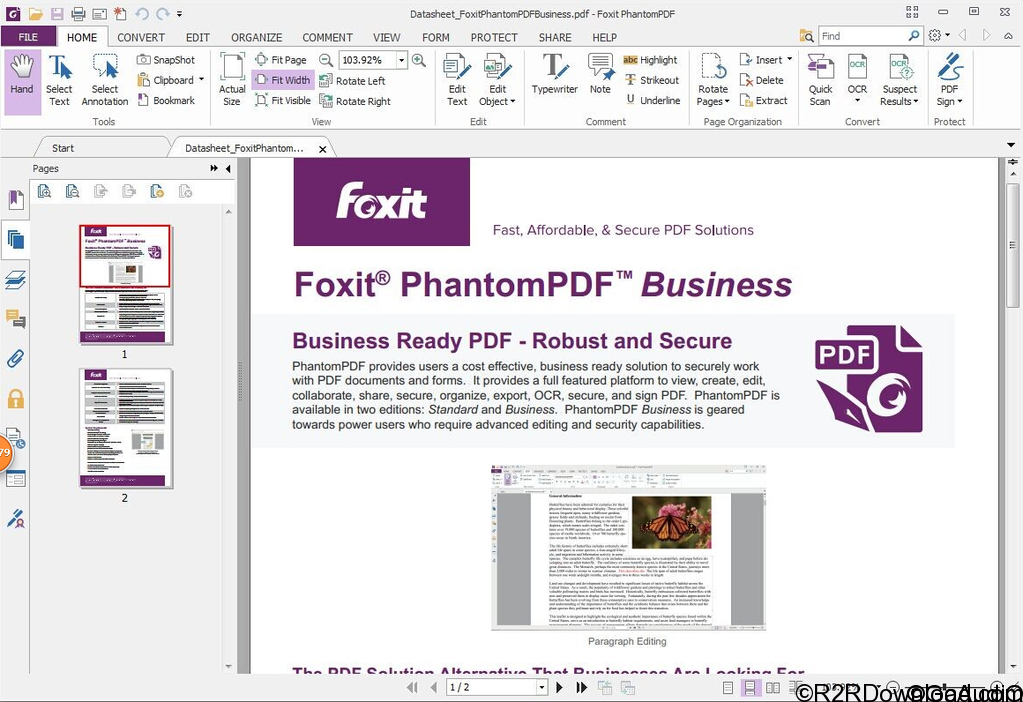 Foxit PhantomPDF Business 8.3 Free Download | Go AudiO [Official]