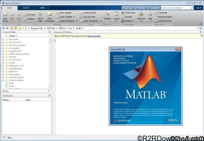 Mathworks Matlab R2017a Free Download | Go AudiO [Official]
