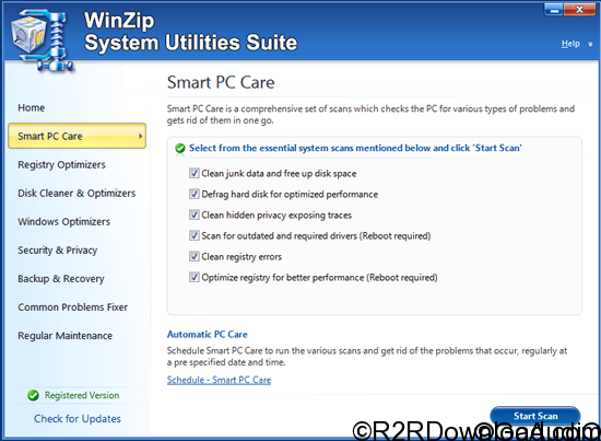 WinZip System Utilities Suite 2.16 Free Download | Go AudiO [Official]