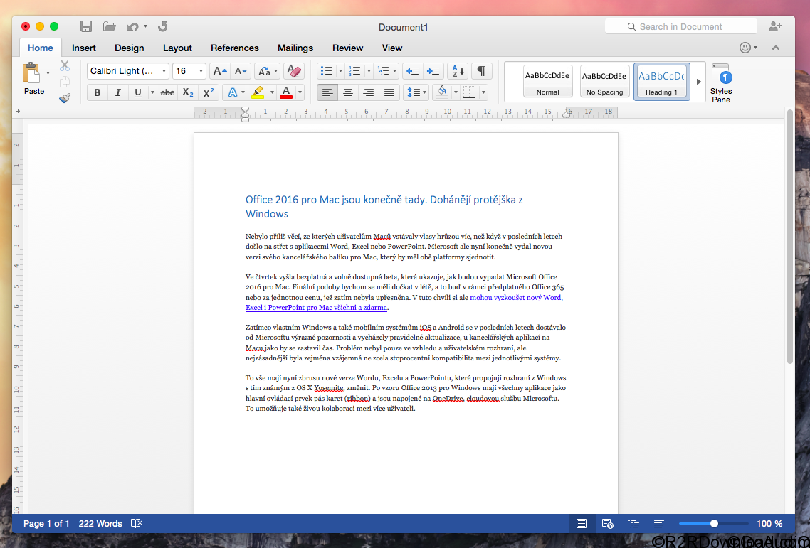 Microsoft Word 2016 VL 15.37 Free Download | Go AudiO [Official]