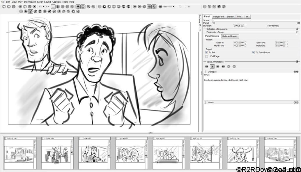 Toon Boom Storyboard PRO 10.2 Free Download (x64) | Go AudiO [Official]