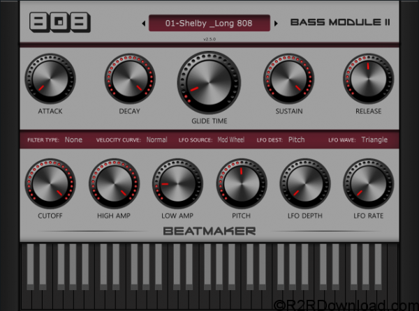 BeatMaker 808 Bass Module 2 v2.5.0 VST VST3 AU (WIN-OSX) | Go AudiO ...