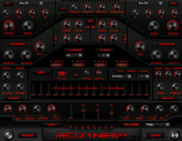 Red Synergy [Kontakt Instrument] | Go AudiO [Official]