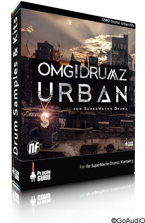 Pluginguru OMG! Drumz Urban Kits for SuperMacho Drumz | Go AudiO [Official]