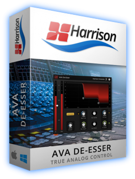 Harrison AVA De-Esser v1.0.4 [Mac OS X] | Go AudiO [Official]