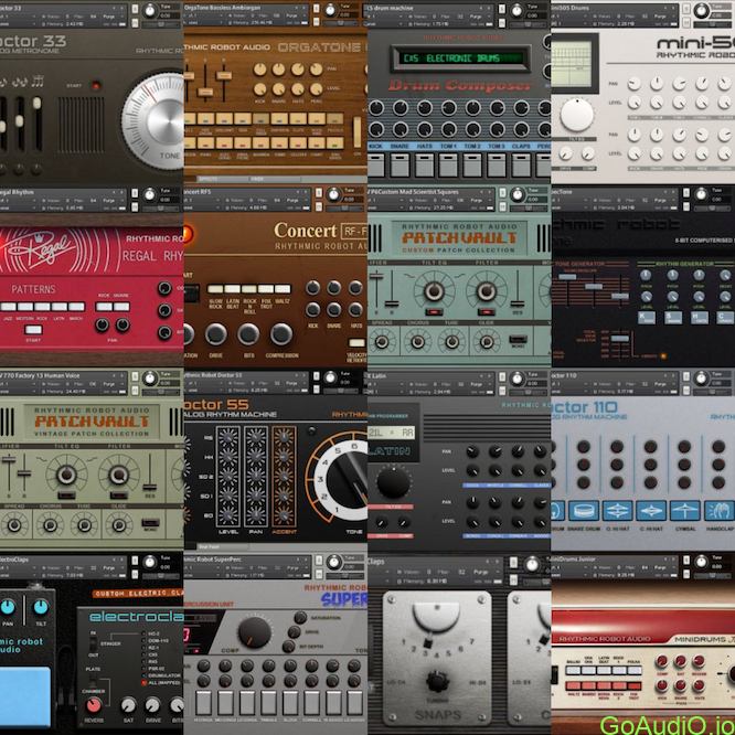 Rhythmic Robot Audio Kontakt Sample BUNDLE | Go AudiO [Official]