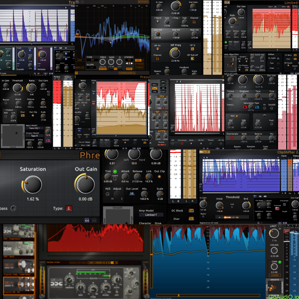 LVC-Audio Latest Plugin Bundles [Win-Mac] | Go AudiO [Official]