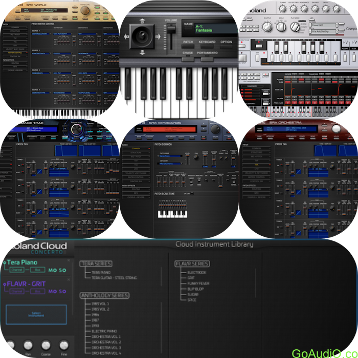 Roland Cloud Plugin BUNDLE [WiN] | Go AudiO [Official]