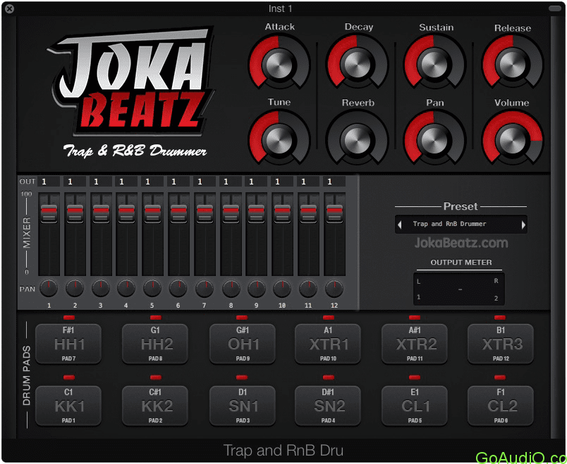 Trap & R&B Drummer VST AU [WIN-OSX] | Go AudiO [Official]