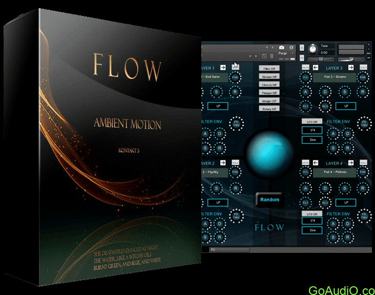 Triple Spiral Audio FLOW KONTAKT | Go AudiO [Official]