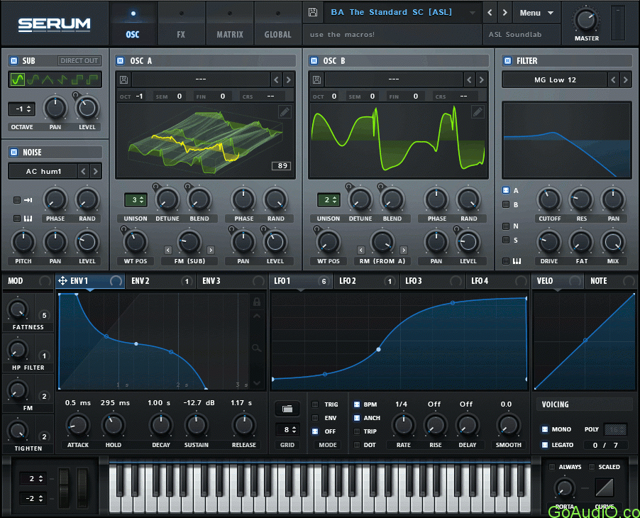 Xfer Records Serum v1.2.7b2 / v1.27b1 [WIN-MAC] | Go AudiO [Official]
