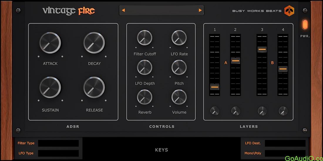 VINTAGE FIRE VST [WIN-MAC] | Go AudiO [Official]