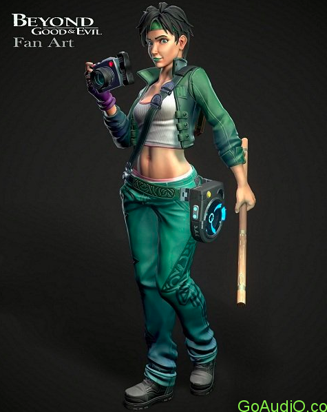 Beyond Good & Evil Jade 3D Model Free Download | Go AudiO [Official]