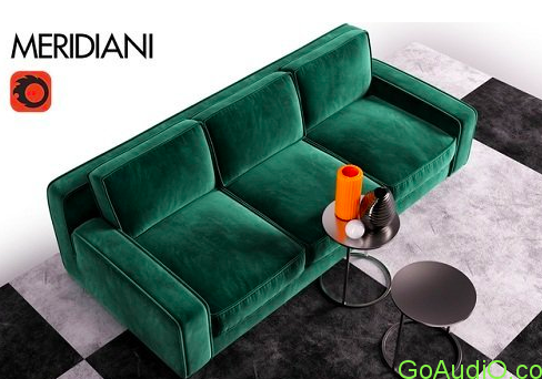 Meridiani Hector Sofa 3d Model Free Download | Go AudiO [Official]