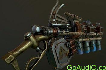 Steampunk RailGun 3D Model Free Download | Go AudiO [Official]