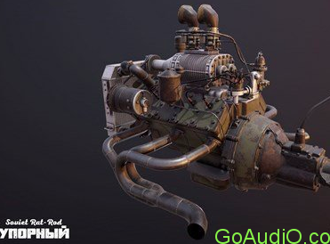 Soviet Rat-Rod Engine 3D Model Free Download | Go AudiO [Official]