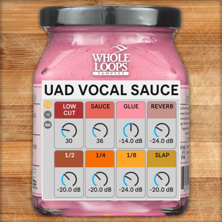 Whole loops UAD VOCAL SAUCE | Go AudiO [Official]