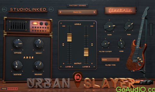 Studiolinked Urban Slayer – Electric (Mac & PC) | Go AudiO [Official]