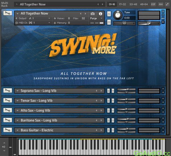 ProjectSAM Swing More! v1.1 UPDATE KONTAKT | Go AudiO [Official]