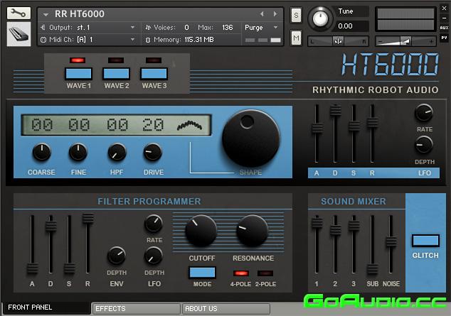 Rhythmic Robot Audio HT6000 KONTAKT | Go AudiO [Official]