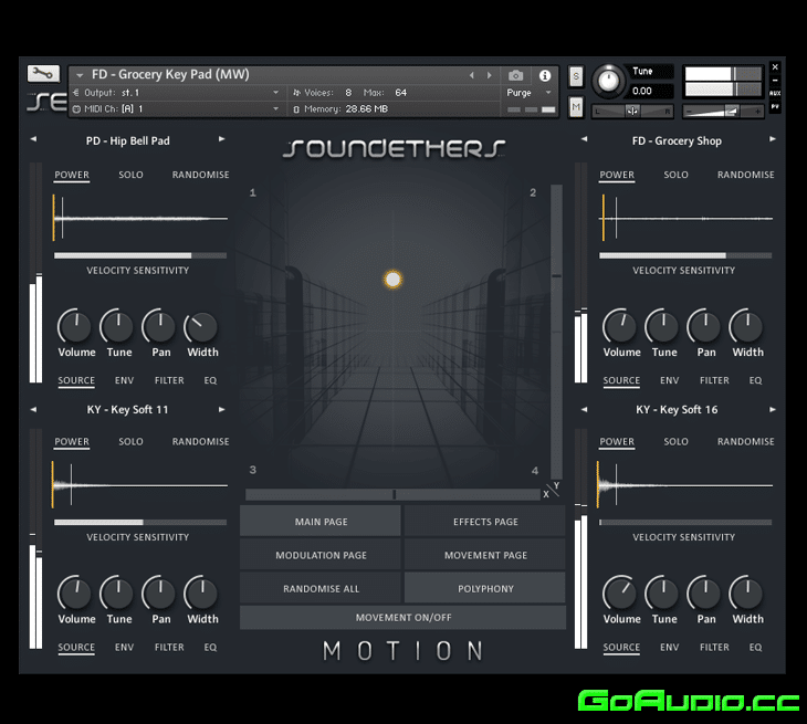 Soundethers Motion KONTAKT | Go AudiO [Official]