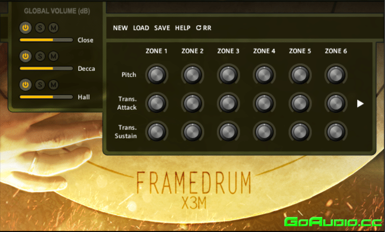 Strezov Sampling frame DRUM X3M KONTAKT | Go AudiO [Official]