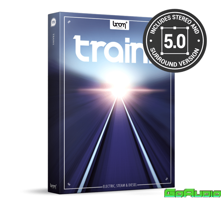 Boom Library Trains STEREO & SURROUND WAV | Go AudiO [Official]