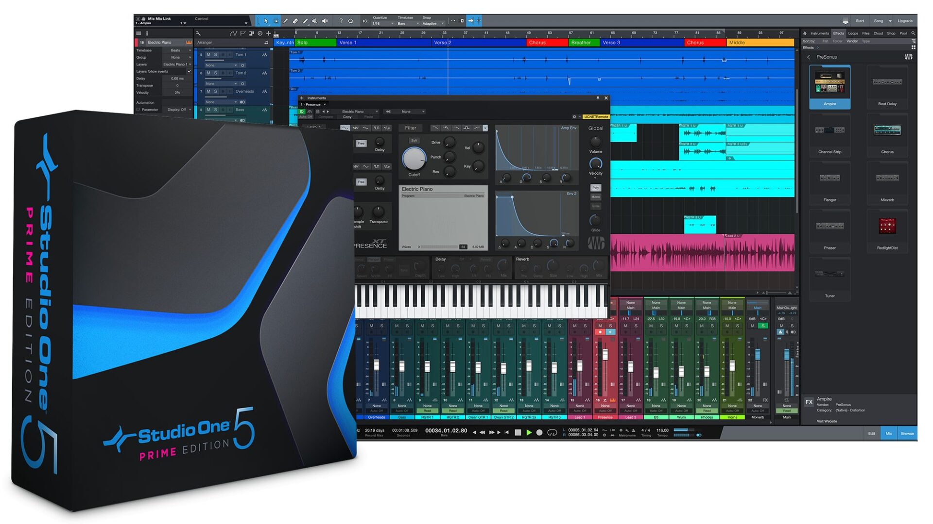 PreSonus Studio One 5 Reference Manual English v5.0.0.3-R2R | Go AudiO ...