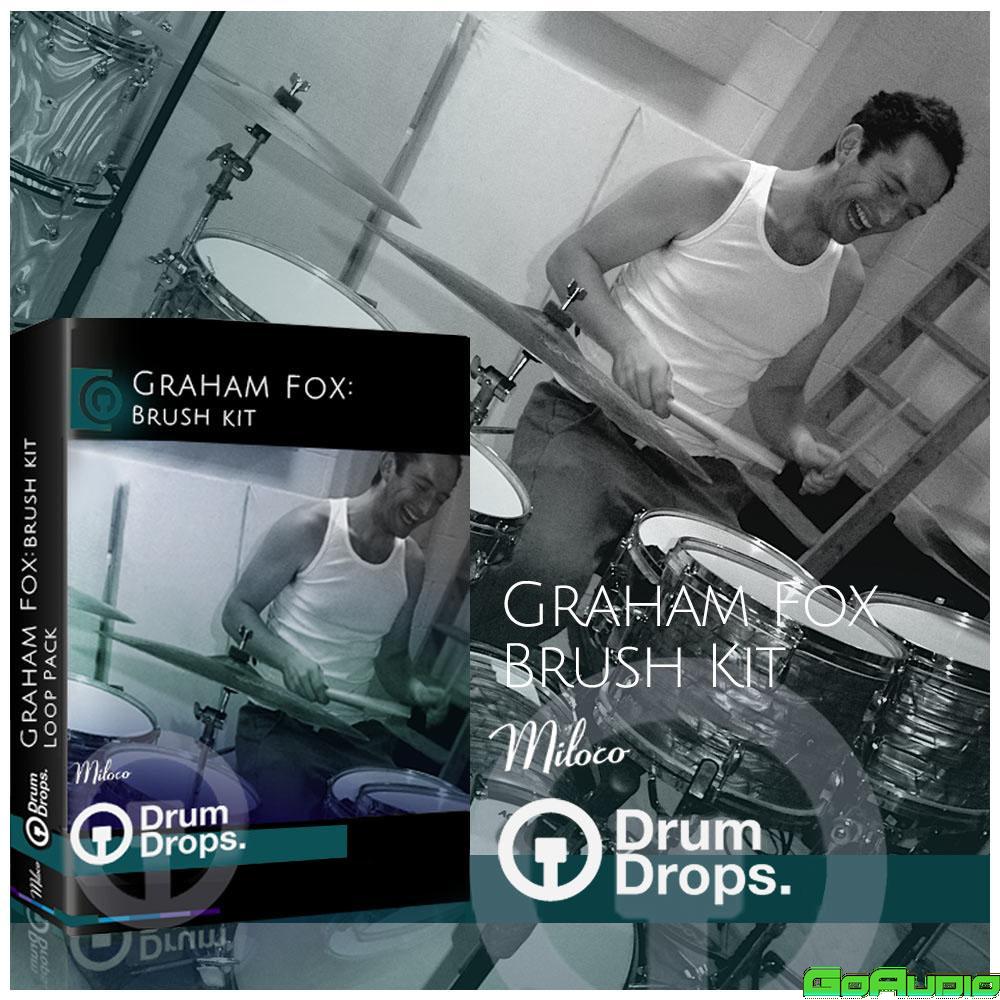 DrumDrops Graham Fox Brush Kit MULTiFORMAT | Go AudiO [Official]