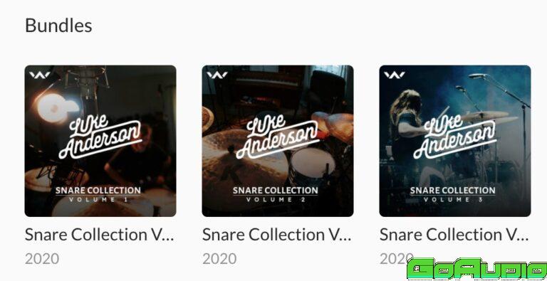 Luke Anderson Snare Collection Volume 1, 2, 3 | Go AudiO [Official]