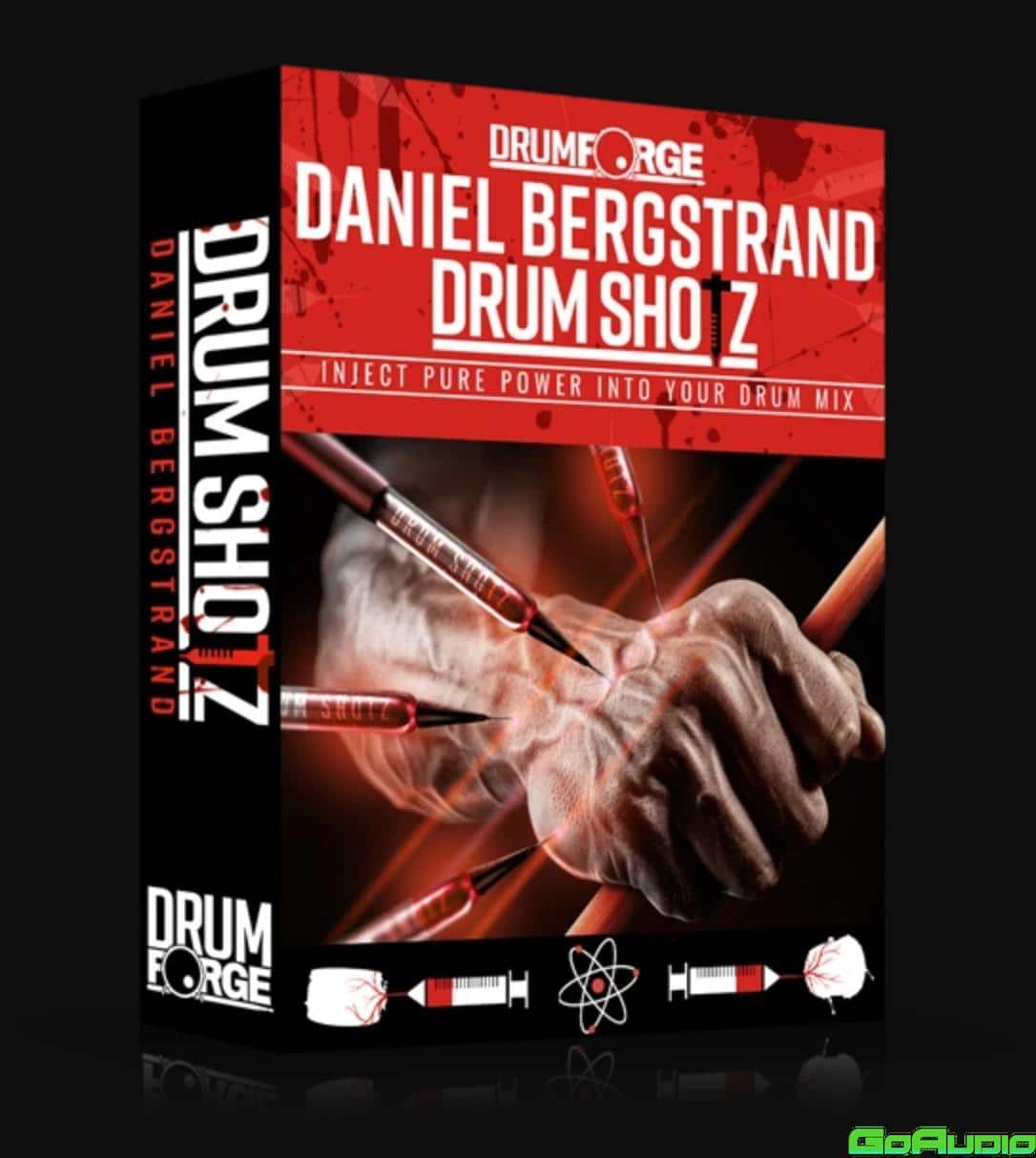 DRUMSHOTZ DANIEL BERGSTRAND | Go AudiO [Official]