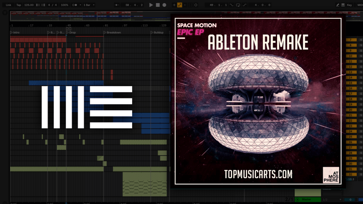 Top Music Arts Space Motion Epic Ableton Remake (Progressive House Template) | Go AudiO [Official]