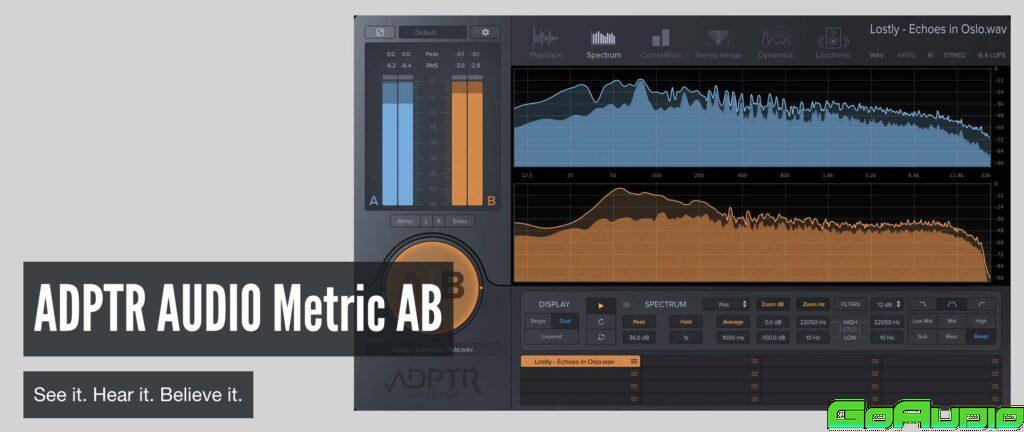 ADPTR AUDIO Metric AB v1.3.0 (Mac OS X) | Go AudiO [Official]