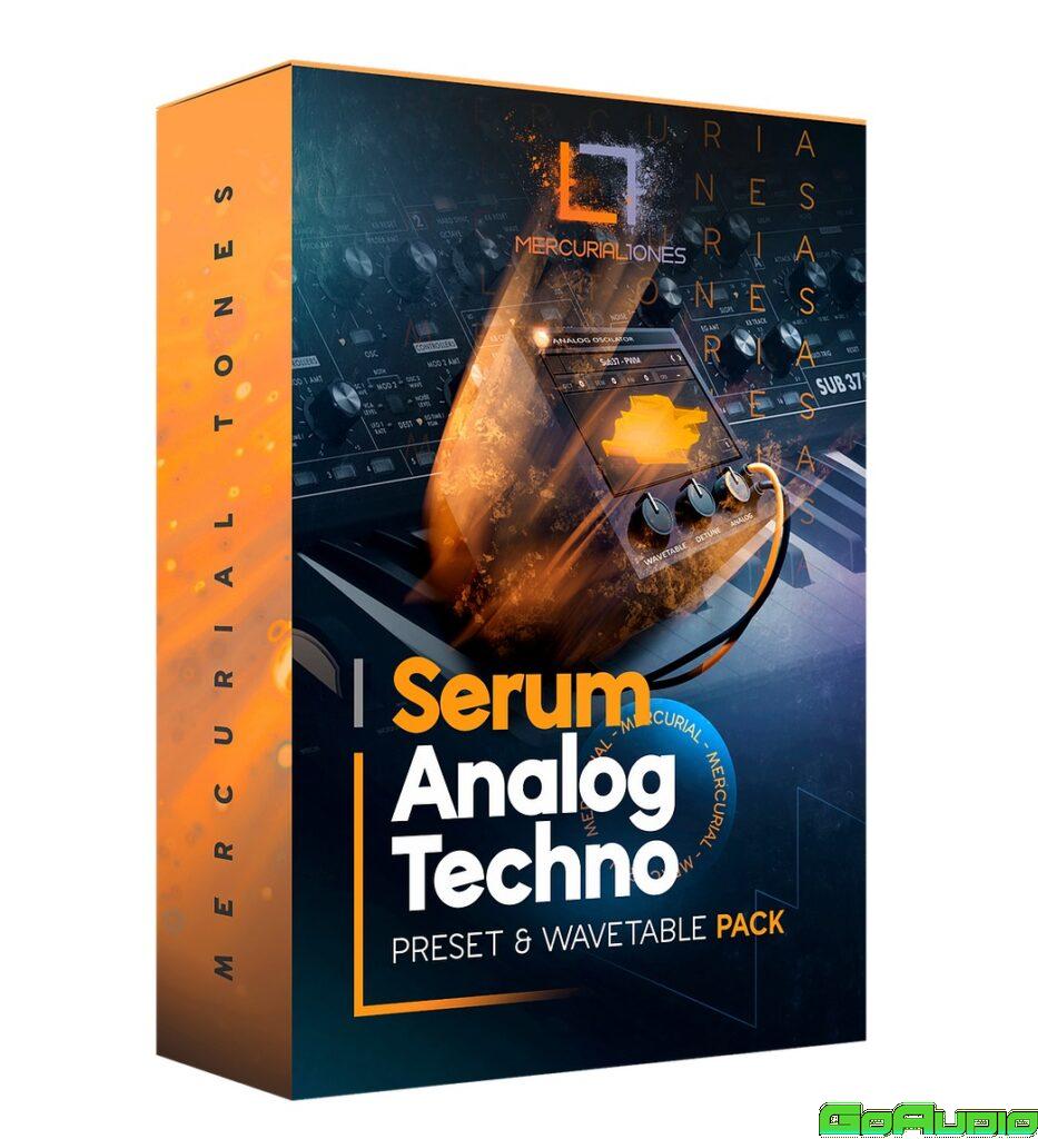Mercurial Tones Xfer Serum Analog Techno Presets | Go AudiO [Official]
