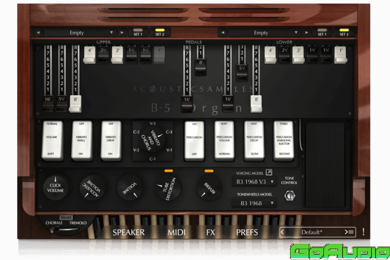 Acousticsamples B-5 Organ V3 for UVI Falcon | Go AudiO [Official]