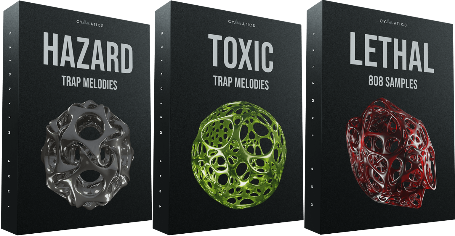 Cymatics Trap melodies + bonus 808 pack Wav Midi | Go AudiO [Official]