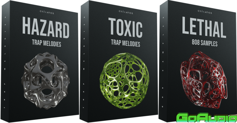 Cymatics Trap melodies + bonus 808 pack Wav Midi | Go AudiO [Official]