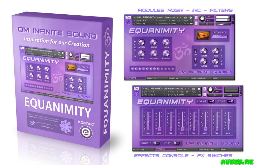 Om Infinite Sound - Equanimity for Kontakt | Go AudiO [Official]