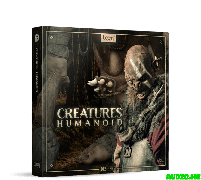 Boom Library Creatures Humanoid Designed WAV | Go AudiO [Official]