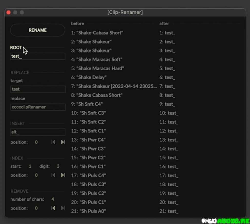 Suzuki Kentaro M4L Clip-Renamer AMXD | Go AudiO [Official]