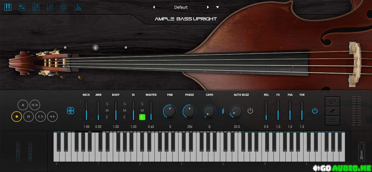Ample Sound Ample Bass Upright v3.6 [WIN+MAC] | Go AudiO [Official]