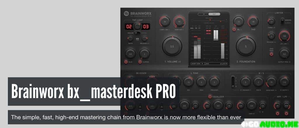 Plugin Alliance Brainworx bx_masterdesk PRO 1.3.0 [macOS] | Go AudiO ...