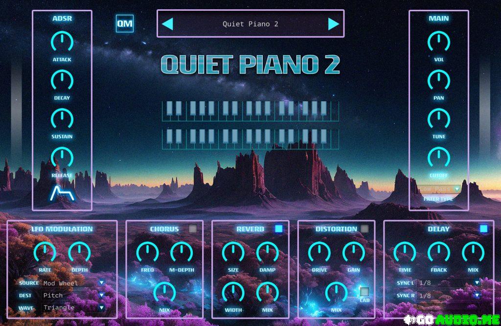 Quiet Music QUIET PIANO 2 | Go AudiO [Official]