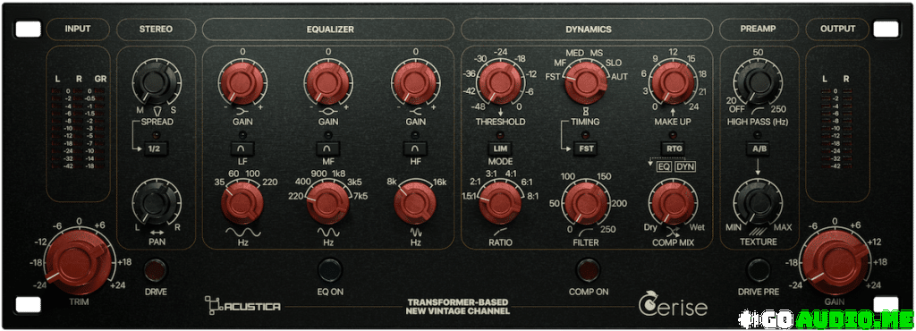 Acustica Audio Cerise 2023-R2R | Go AudiO [Official]