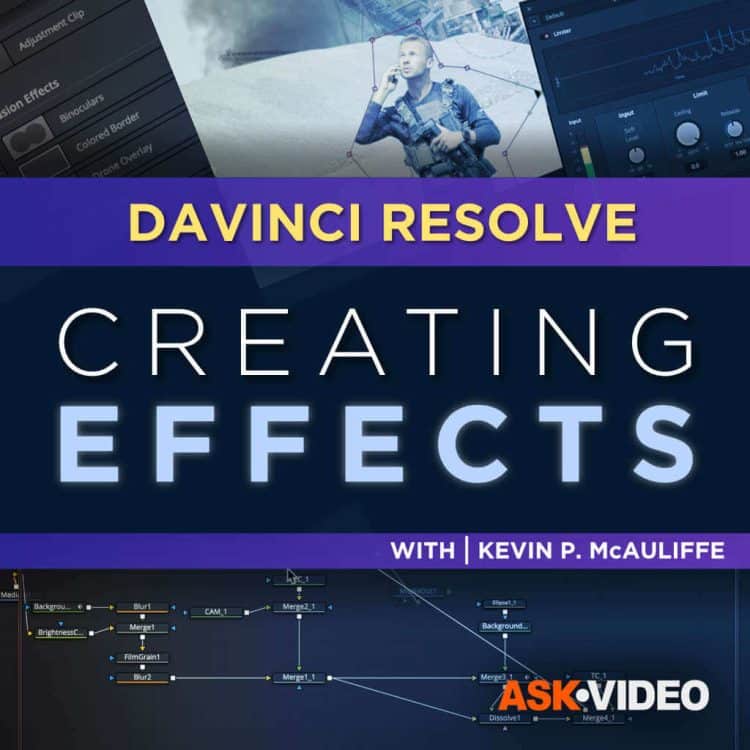 Ask Video DaVinci Resolve 102: Creating FX in DaVinci Resolve TUTORiAL | Go AudiO [Official]