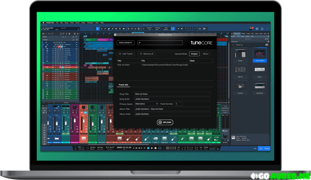 PreSonus Studio One 6 Professional v6.6.0 Incl Keygen-R2R | Go AudiO ...